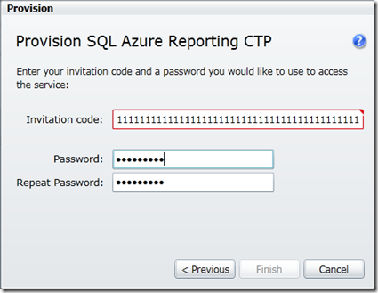 SQL Azure Reporting